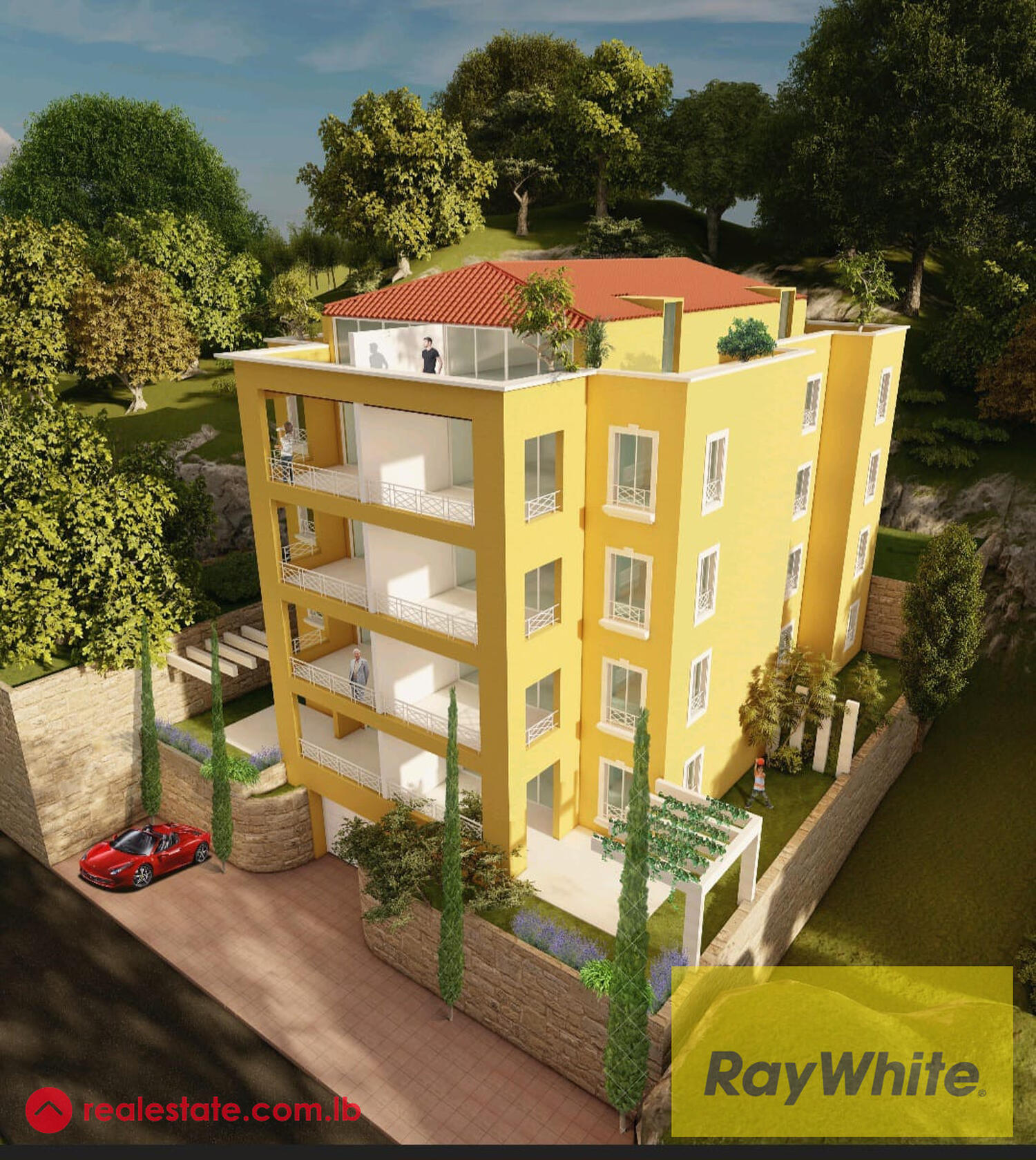 Under Construction Apartment for sale in Batroun with a Garden – Ray ...