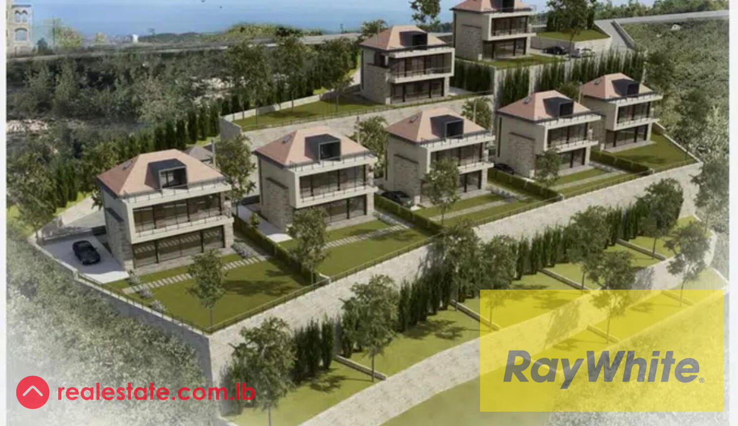 Fully furnished Villa for sale in Mechmech, with a mountain view – Ray ...