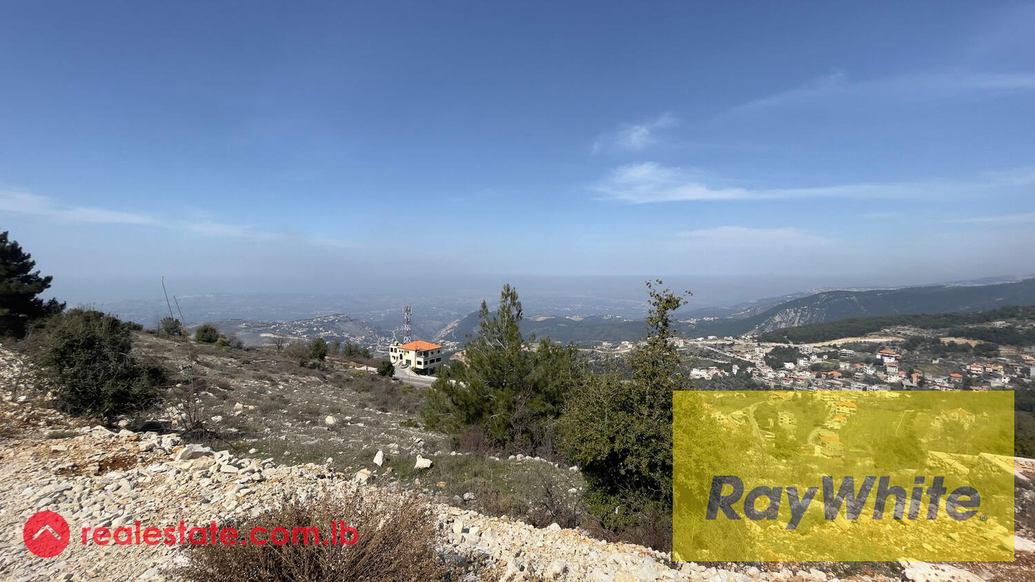 Prime location land for sale in Billa with open mountains and sea view ...