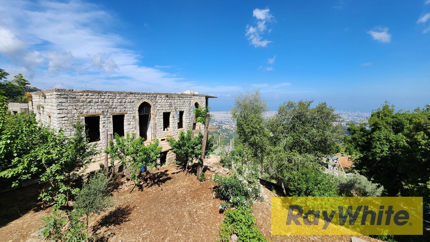 Land with Traditional Stone House For Sale in Aley – Ray White ...